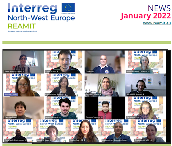 REAMIT Newsletter - January 2022 | Interreg NWE