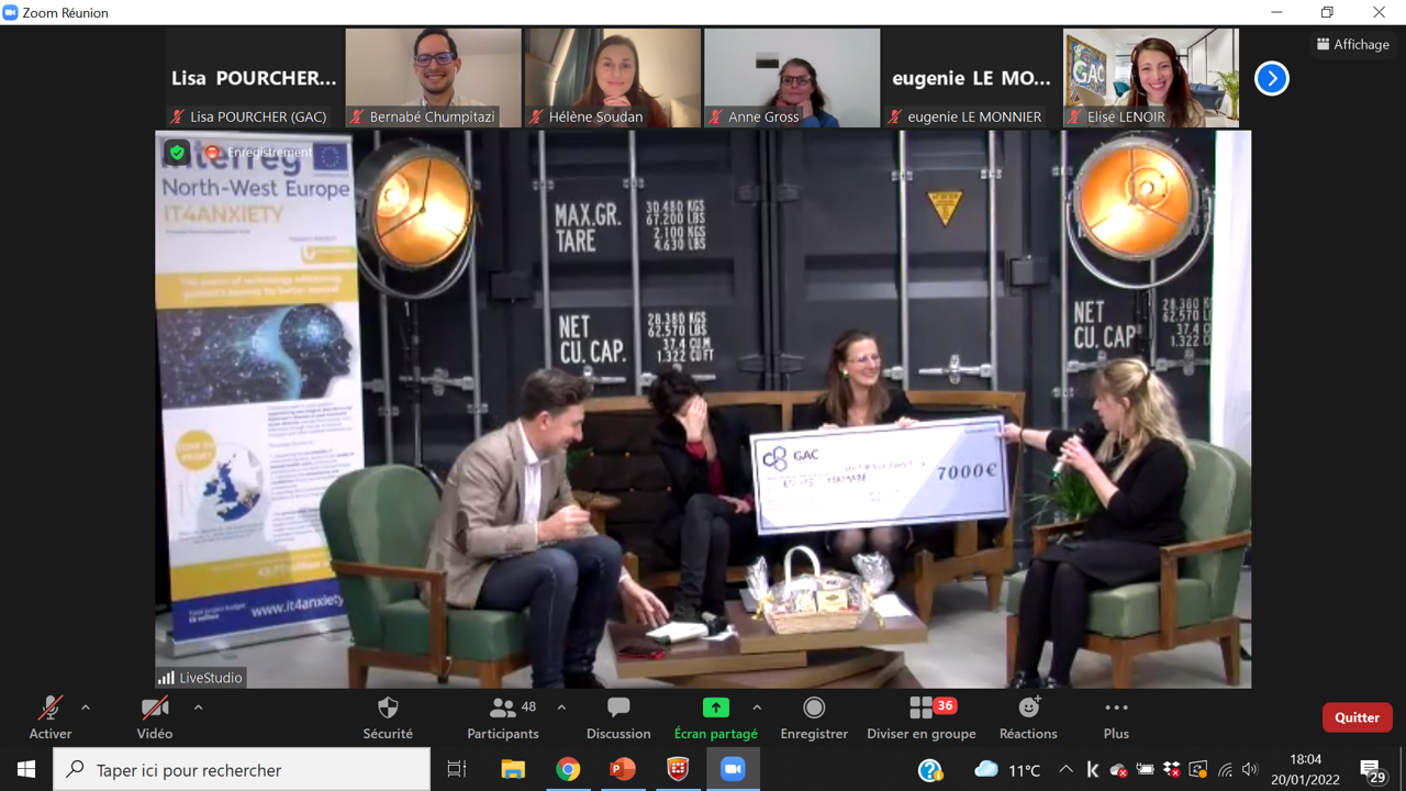 IT4Anxiety’s third online hackathon: We finally have our winner! | Interreg NWE