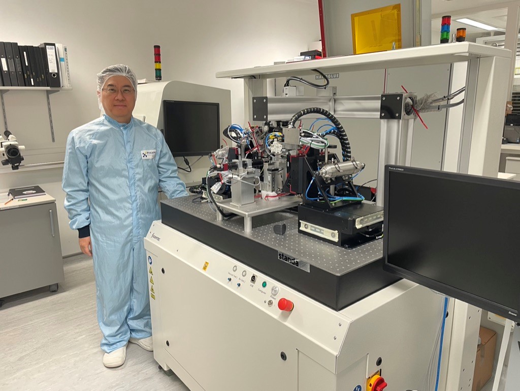 Delivery of New Fibre & Micro-Optics Packaging Machine at Tyndall ...