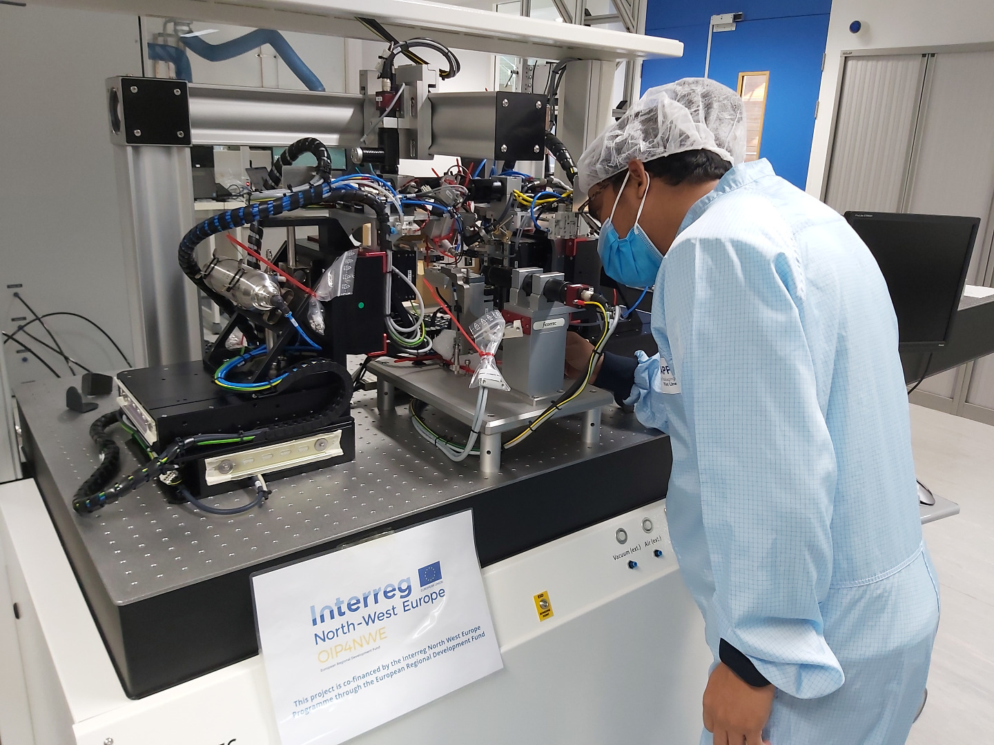 Delivery of New Fibre & Micro-Optics Packaging Machine at Tyndall ...