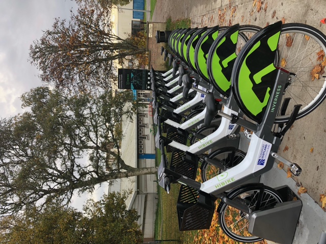 HITRANS expands eHUBS across Inverness | Interreg NWE